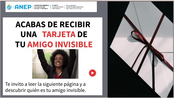 TARJETA AMIGO INVISIBLE | Genially