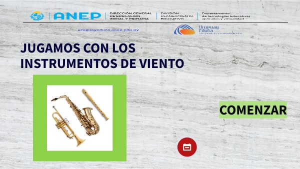 Jugamos con los instrumentos de viento | Genially