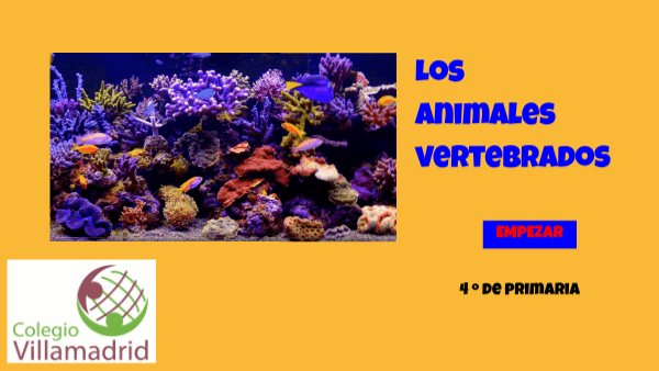 Los animales vertebrados