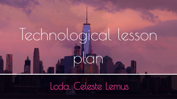 Lesson planning | Genially