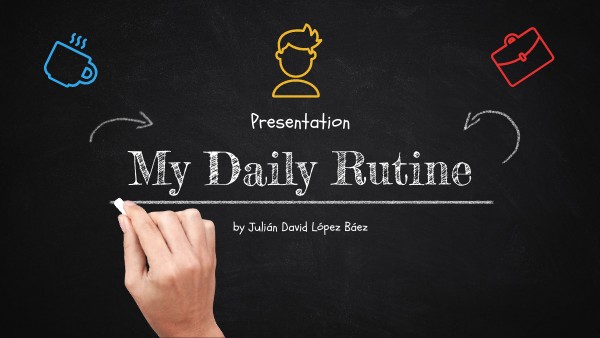 My daily routine | Genially
