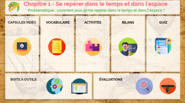 Chapitre 1 - Se repérer dans le temps et dans l'espace | Genially
