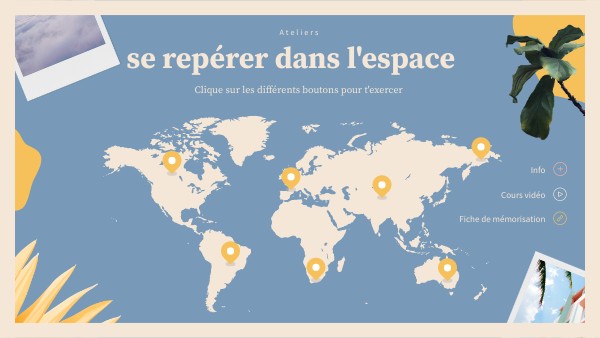 6H1 - Ateliers se repérer dans l'espace