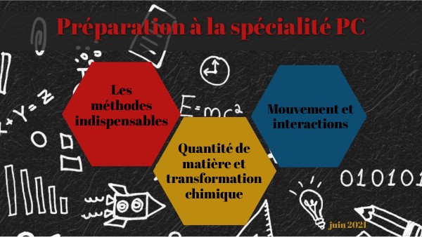2nde - Préparation à la spé PC