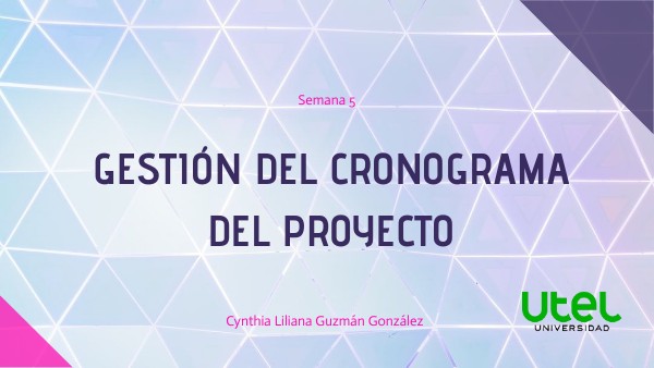 Proyectos. Semana 5 | Genially