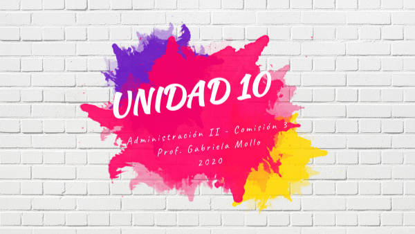 Unidad 10