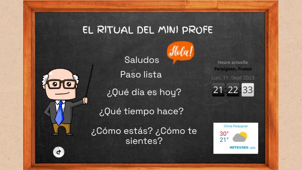 Ritual de mini profe
