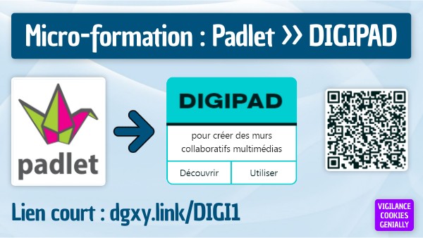 Formation RUPN - Padlet vers Digipad | Genially