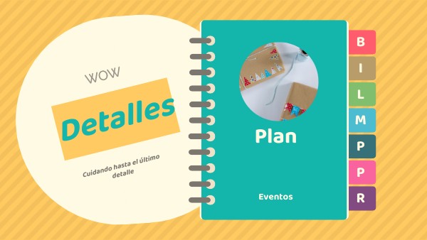 Agenda de Detalles | Genially