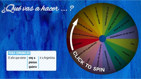 ¿Qué vas a hacer?