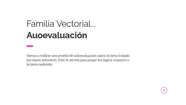 Autoevaluación Familia Vectorial | Genially