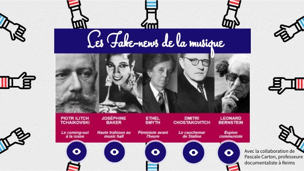 Fake-news de la musique | Genially