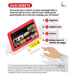 CLARO_SUSCRIBETE | Genially