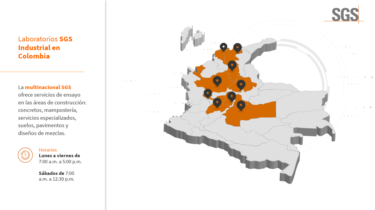 Mapa de laboratorios - SGS Colombia | Genially