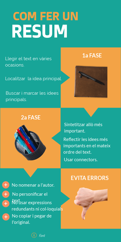 Com fer un resum | Genially