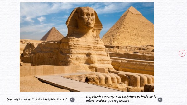 Le sphinx de Gizeh | Genially