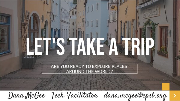 Let's Take a Trip! | Genially