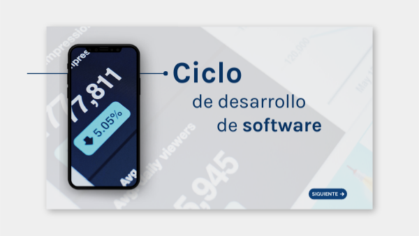 Ciclo de desarrollo de sofware