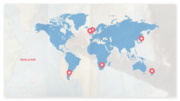 RWC 2023 Fan World Map