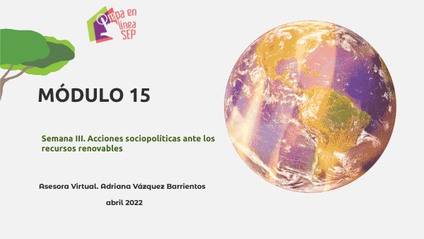 Módulo15 Desarrollo Sostenible