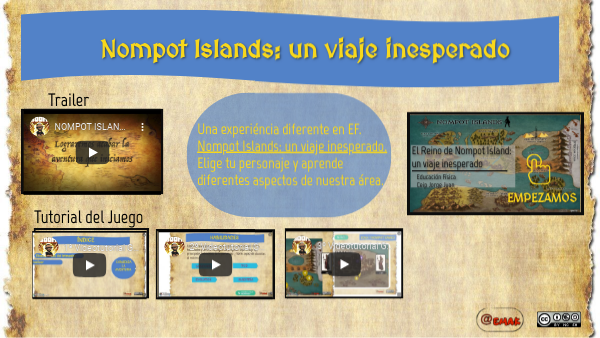 Nompot Island: un viaje inesperado | Genially