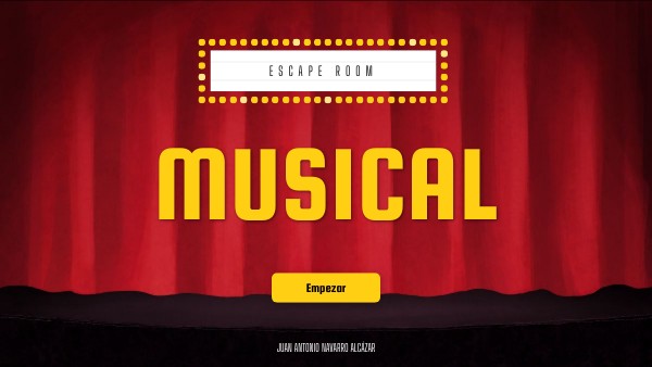 ESCAPE ROOM MUSICAL (MIX MUSICAL) | Genially