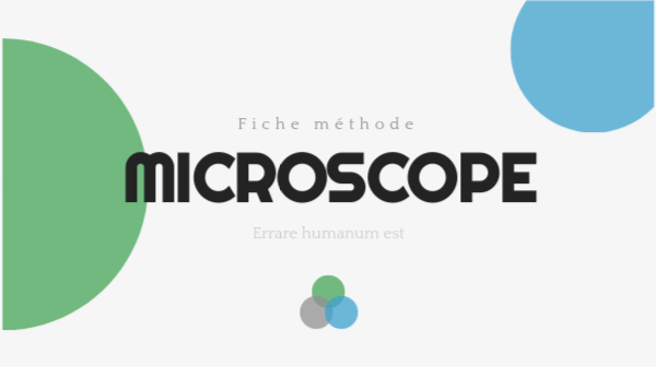 Microscope | Genially