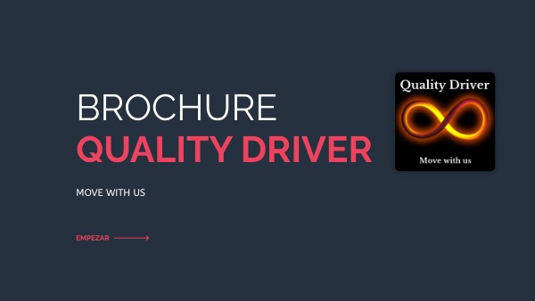 BROCHURE QUALITY DRIVER