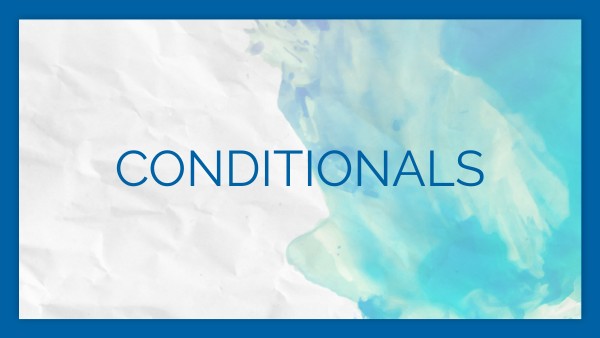 conditionals | Genially