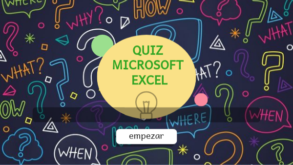 QUIZ MICROSOFT EXCEL