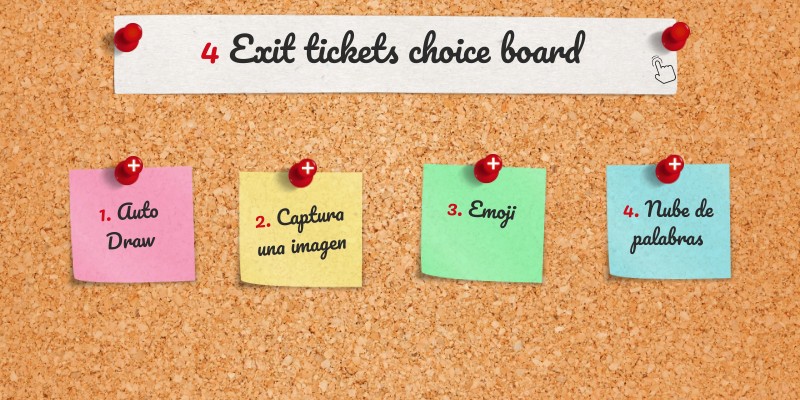 4 Exit tickets choice Board_7mo | Genially