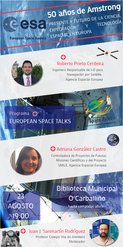 Charla European Space Talks | Genially