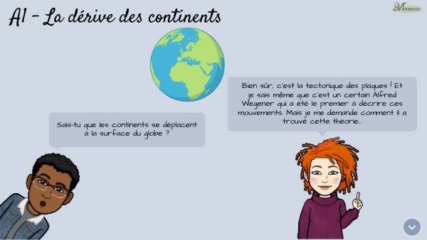 A1 - La dérive des continents | Genially