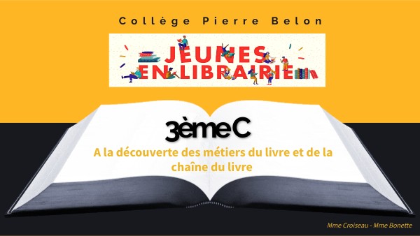 jeunes en librairie 3C | Genially