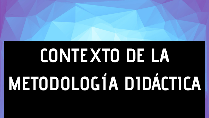 Contexto de la MD | Genially