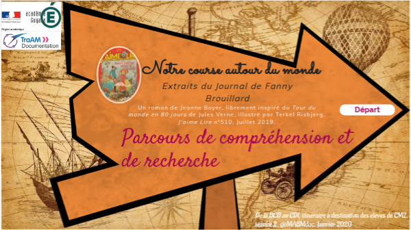 Notre course autour du monde | Genially