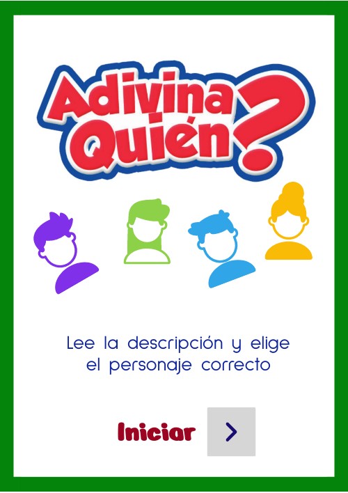 Adivina quién | Genially