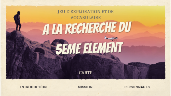 Le 5eme element | Genially