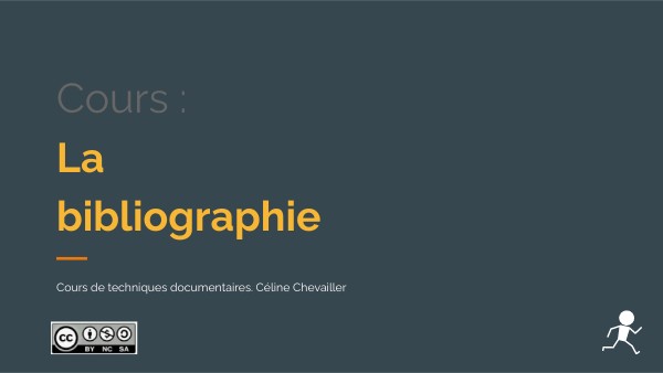 Cours : La bibliographie | Genially
