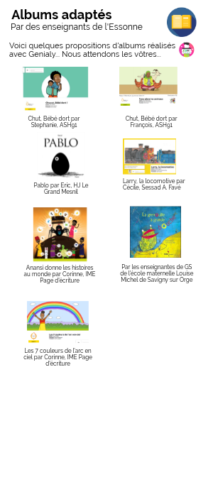 Albums adaptés ASH2 91 | Genially