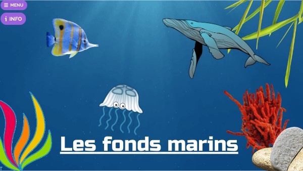 les fonds marins | Genially