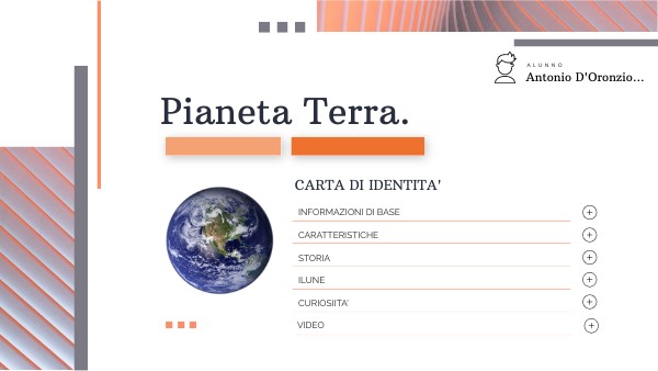 CARTA DI IDENTITA' TERRA | Genially