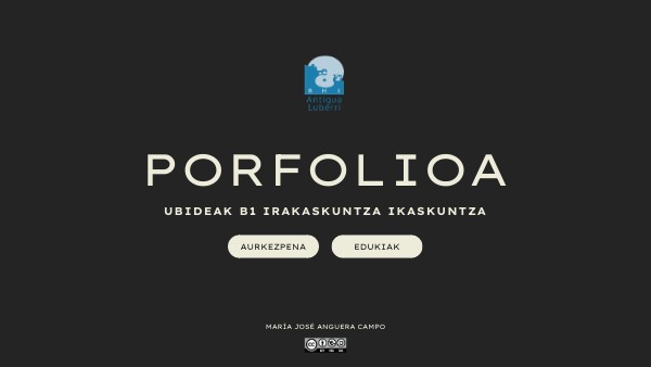 MARIJO_ANGUERA_UBIDEAK_ B1_IKASKUNTZA_IRAKASKUNTZA | Genially