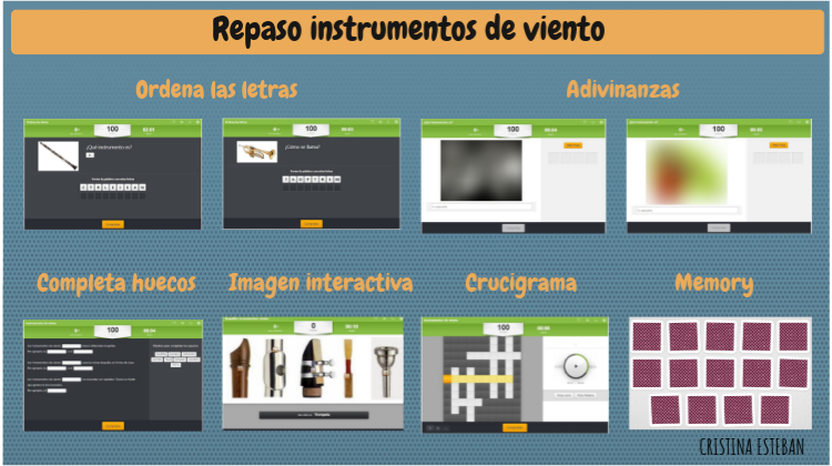 Juegos instrumentos viento