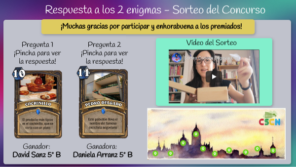 CSCN (enigmas finales) | Genially