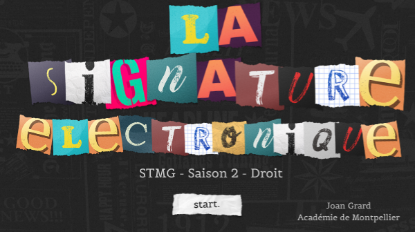 Signature électronique | Genially