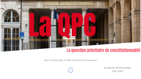 STMG - Droit - s02 - La QPC | Genially