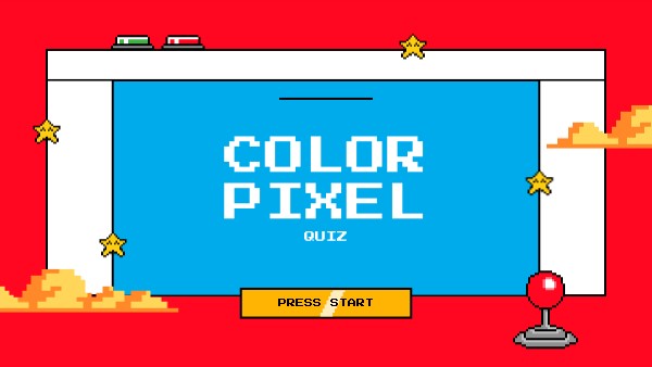 COLOR PIXEL QUIZ | Genially
