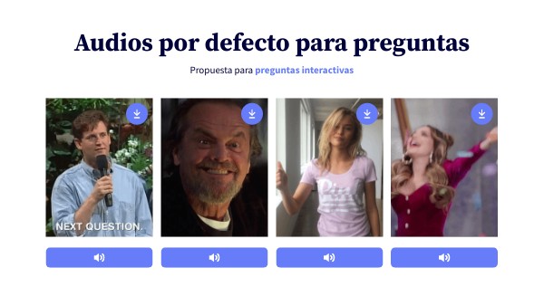 AUDIOS PREGUNTAS