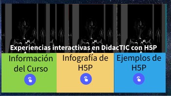 Experiencias Interactivas en DidacTIC con H5P | Genially